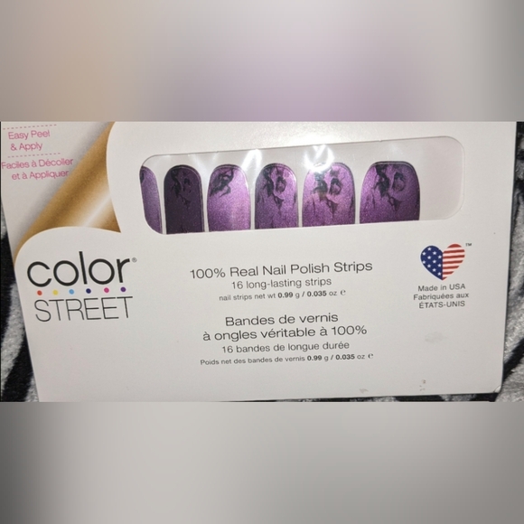 Color Street | Makeup | New Purple Color Streets Bundle Six Set Lot ...